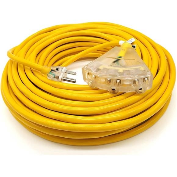 Other | 10 Ft 14 Gauge Heavy Duty 3outlet Lighted Sjtw Indooroutdoor ...